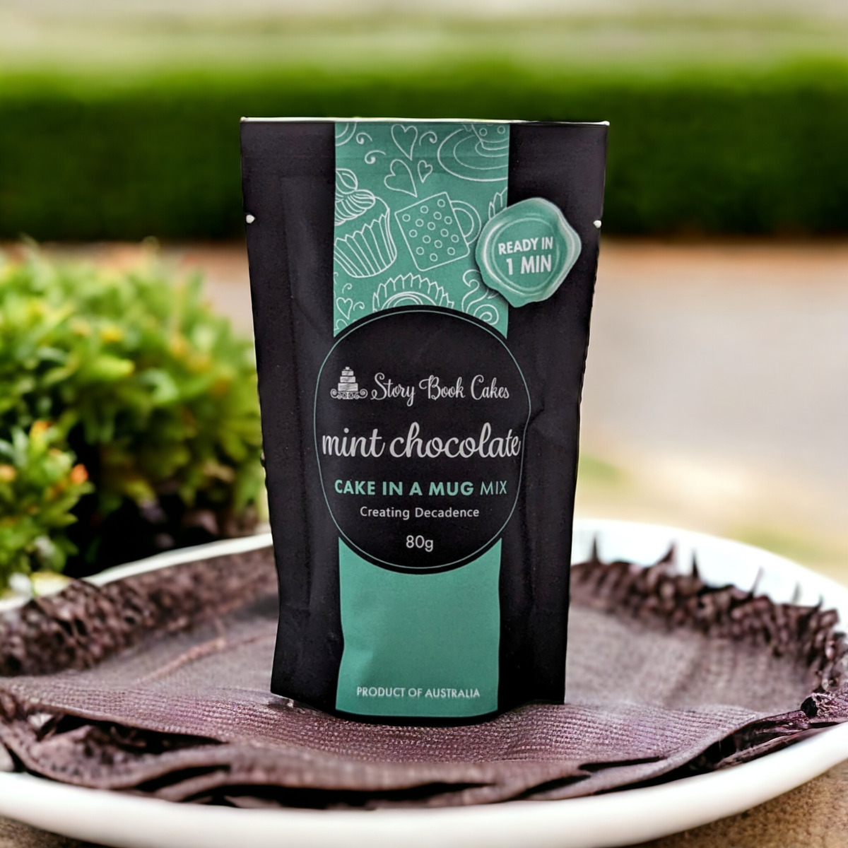 Mint Chocolate Mud Cake in a Mug 80g ⋆ Spend With Us - Buy From a Bush ...