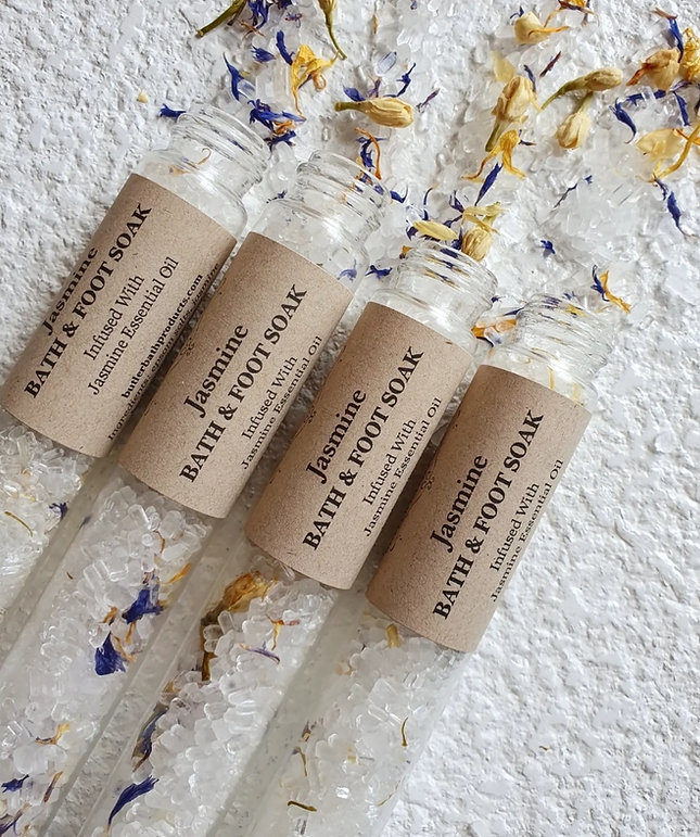 Bath Salt Soak Test Tubes | Jasmine ⋆ Spend With Us - Buy From a Bush ...