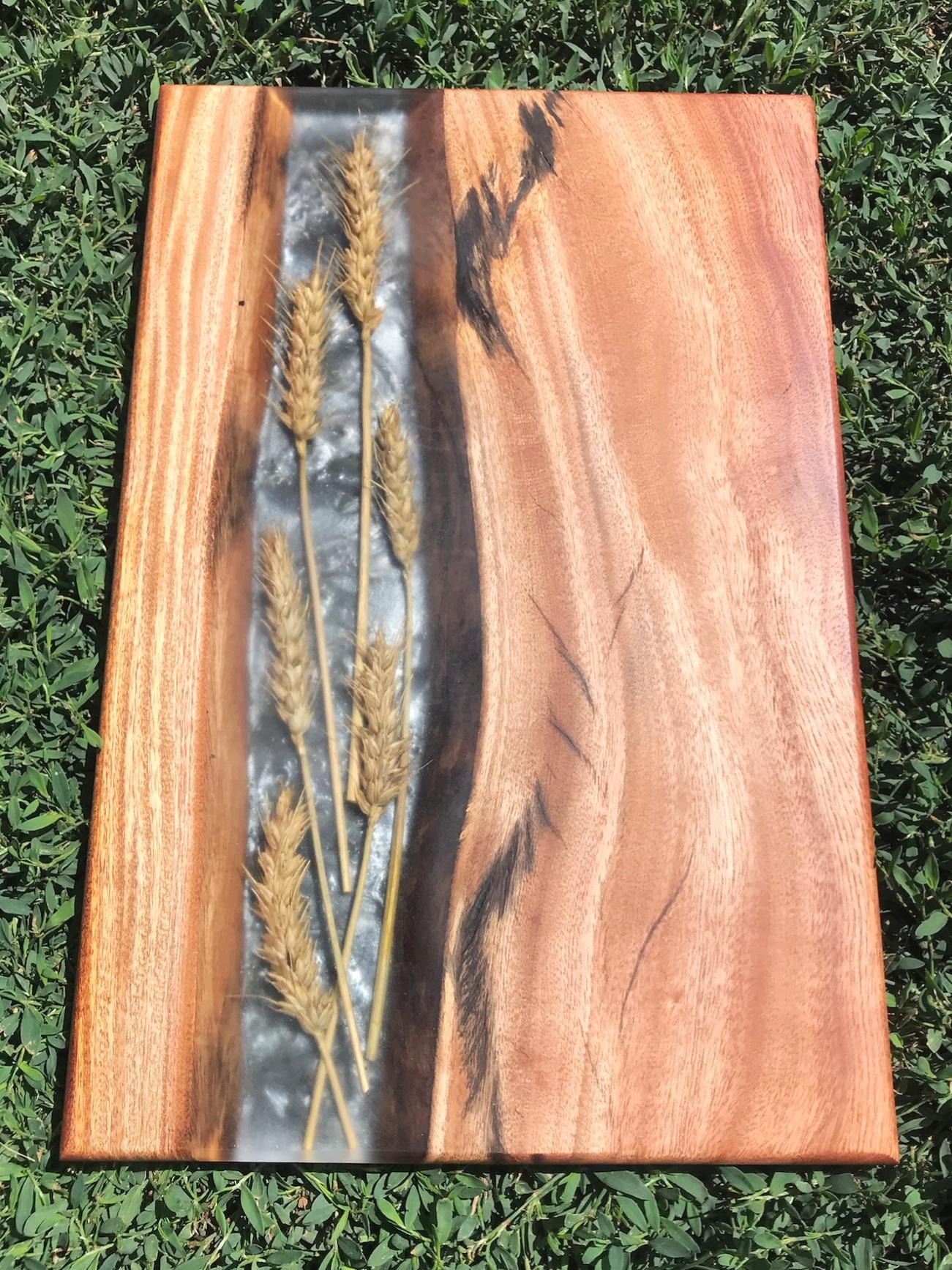 RUSTIC TIMBER RESIN BOARD - WHEAT STYLE 2 - Australian Made ⋆ Spend ...