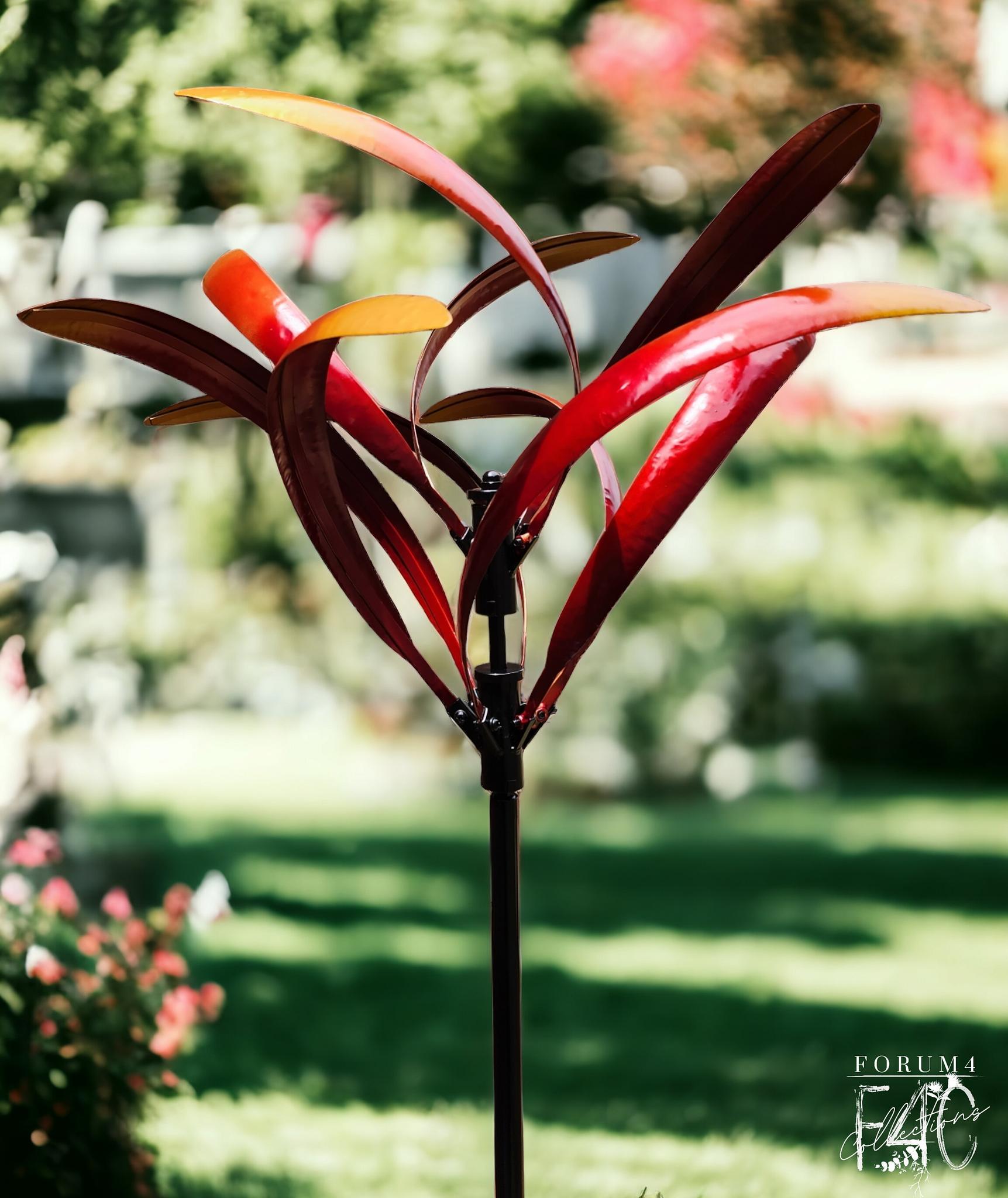 GREVILLEA WIND SPINNER - FLAME ⋆ Spend With Us - Buy From a Bush Business