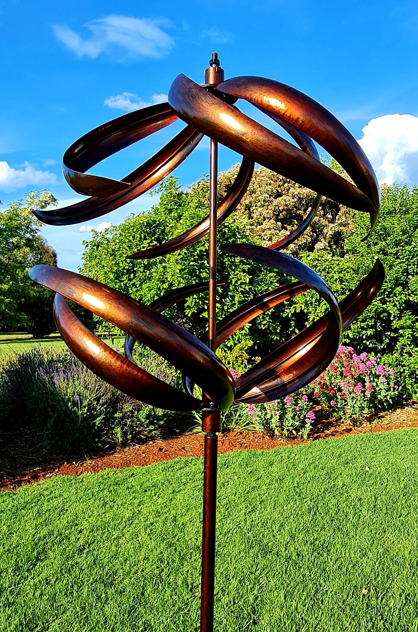 EAST MEETS WEST WIND SPINNER- BRONZE ⋆ Spend With Us - Buy From a Bush ...