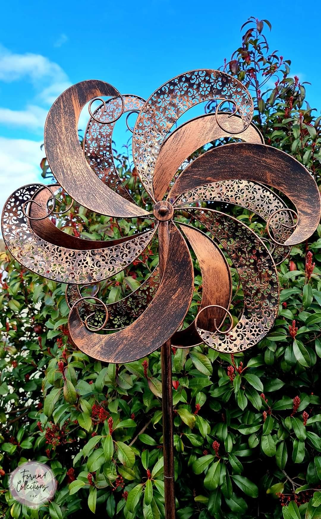 COPPER LACE METAL WIND SPINNER ⋆ Spend With Us - Buy From a Bush Business