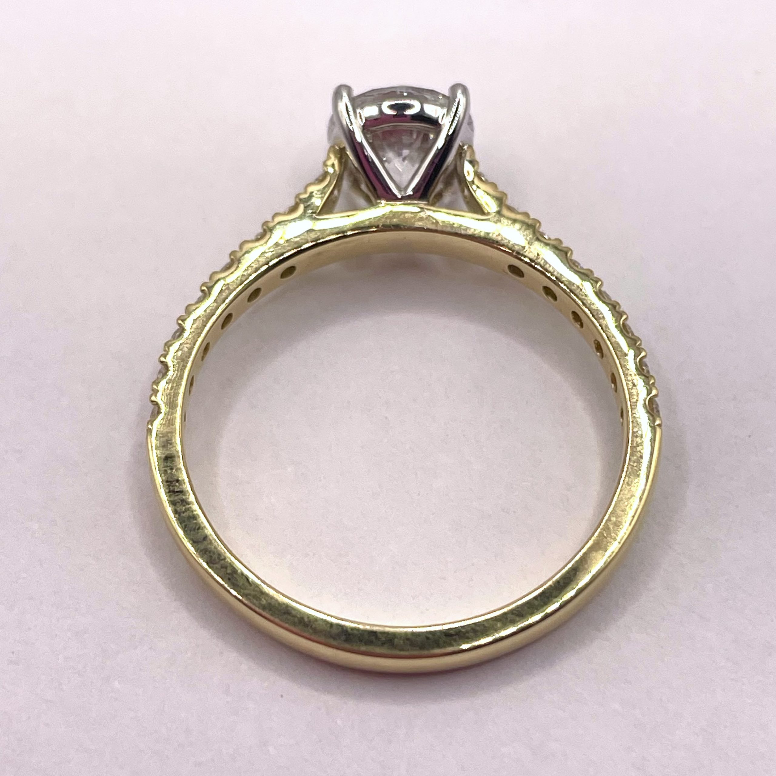 STUDIO DESIGN ALYSSA Round Lab Diamond Ring ⋆ Spend With Us - Buy From ...