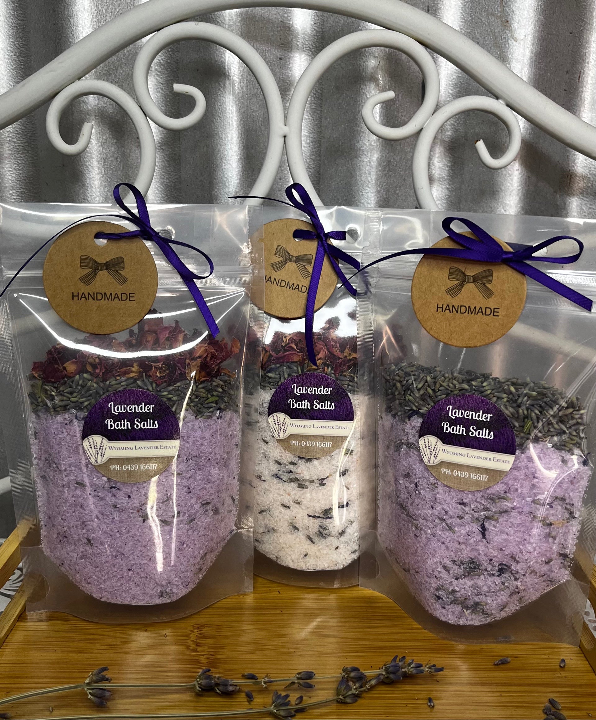 Lavender Bath Salts ⋆ Spend With Us - Buy From a Bush Business