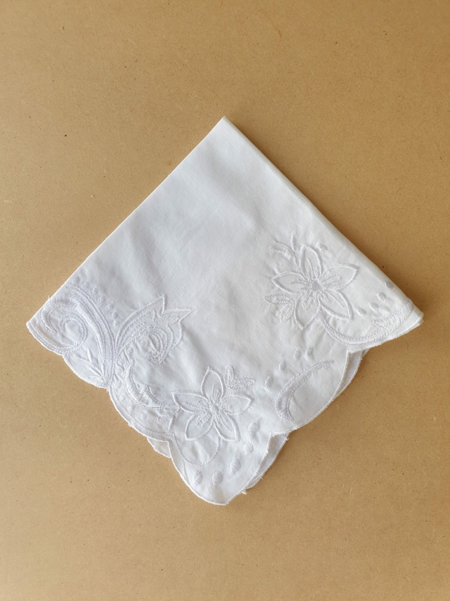 Embroidered Handkerchief ⋆ Spend With Us - Buy From a Bush Business