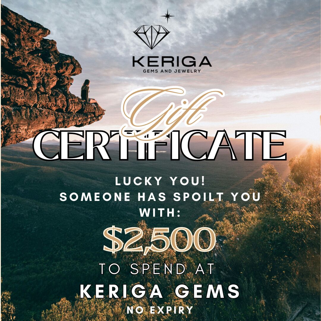 Jewellery Gift Certificate $2500 ⋆ Spend With Us - Buy From a Bush Business