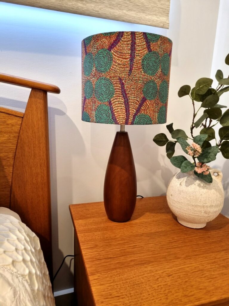 Aboriginal lampshade, Bush medicine lampshade,Aboriginal art lampshade ...