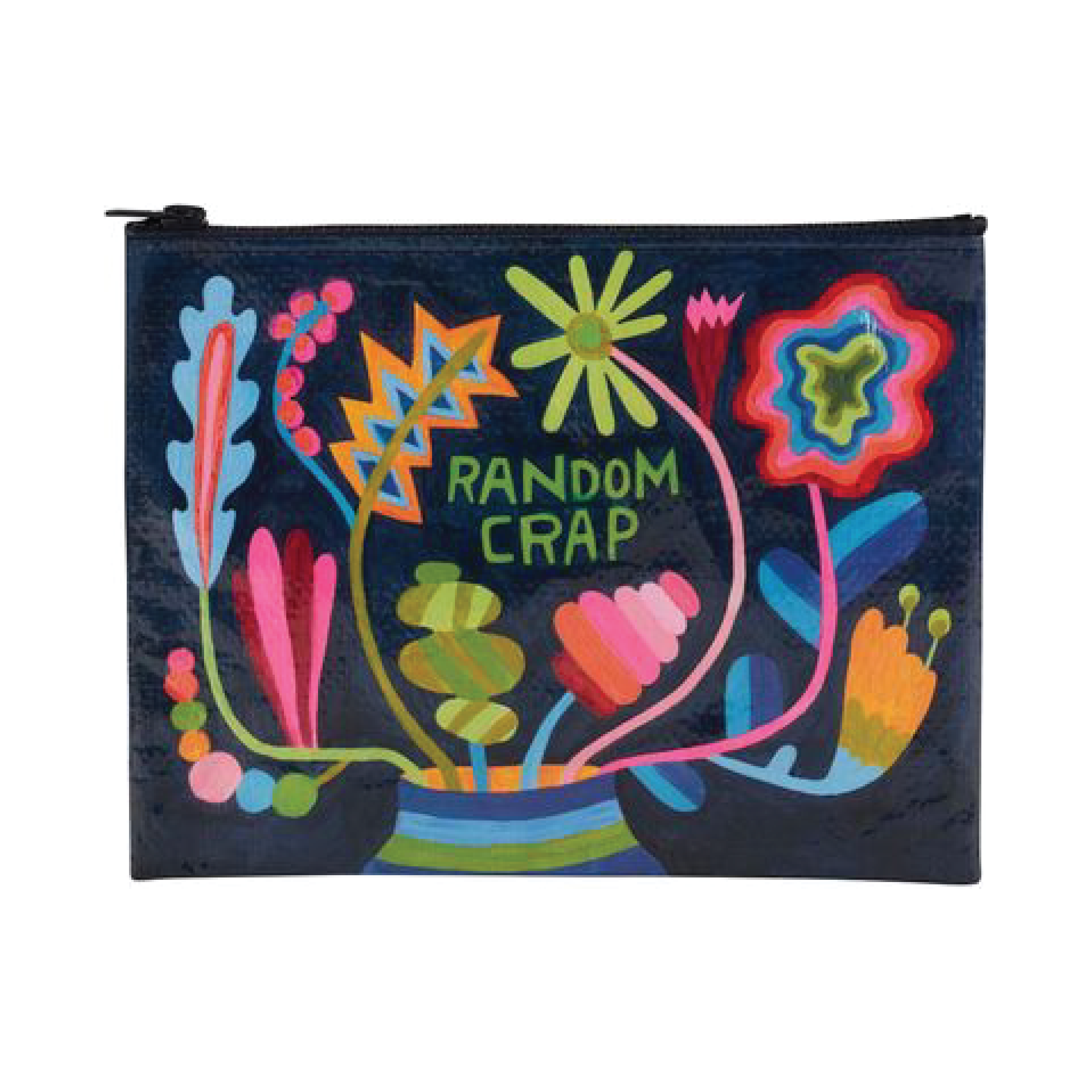 Random Crap Floral Zipper Pouch ⋆ Spend With Us - Buy From a Bush Business