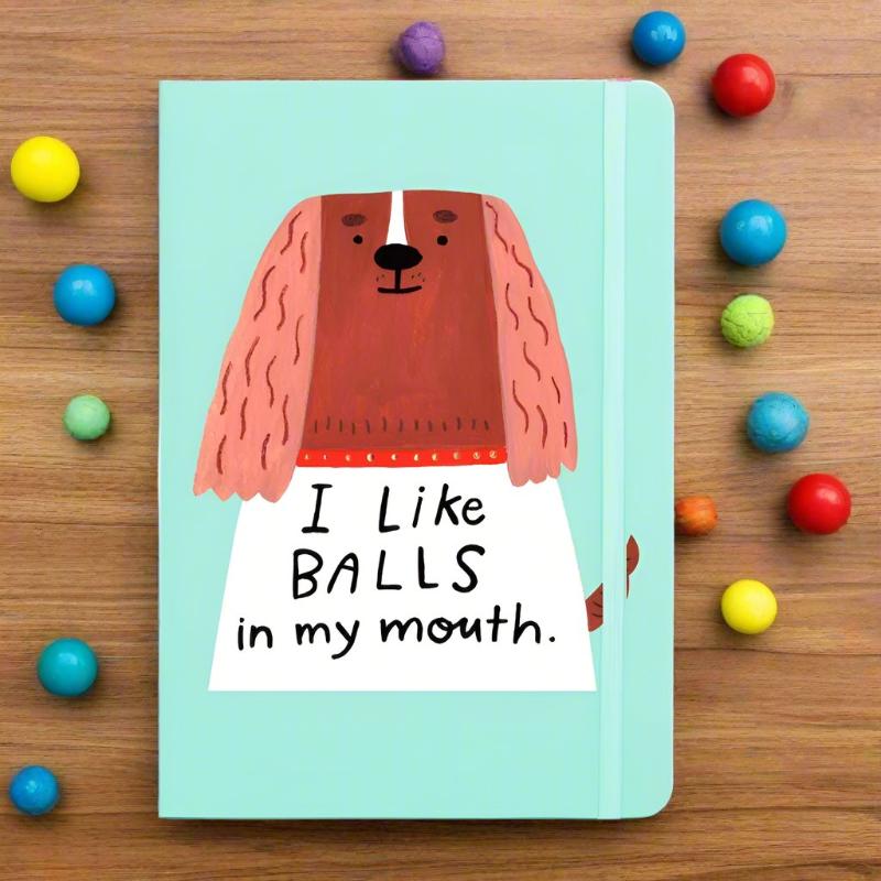 I Like Balls in My Mouth Notebook ⋆ Spend With Us - Buy From a Bush ...