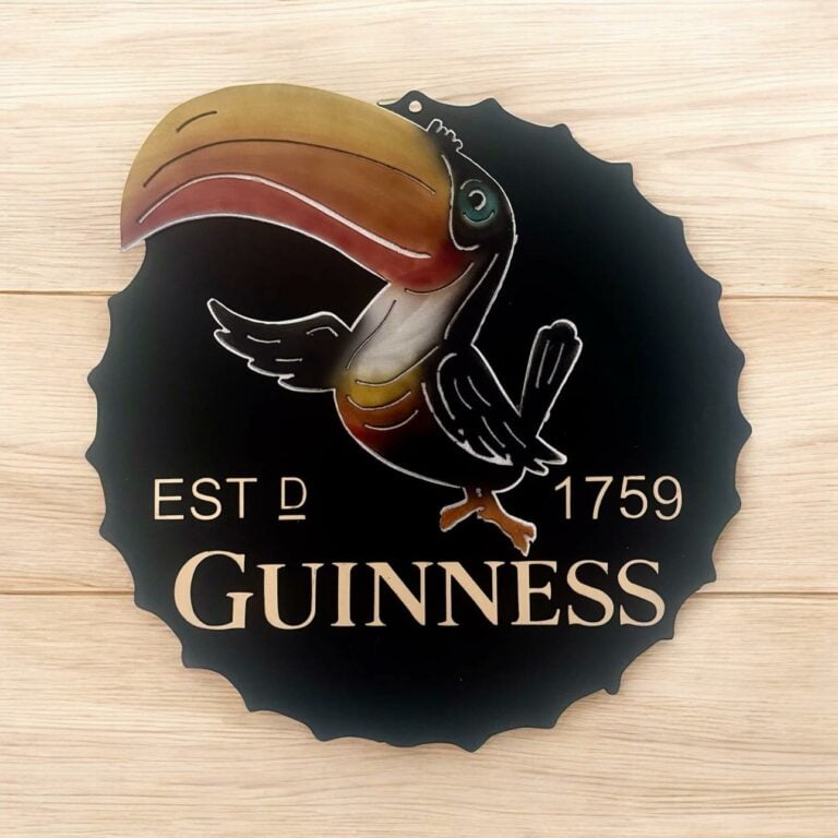 Guinness Toucan Sign ⋆ Spend With Us - Buy From a Bush Business
