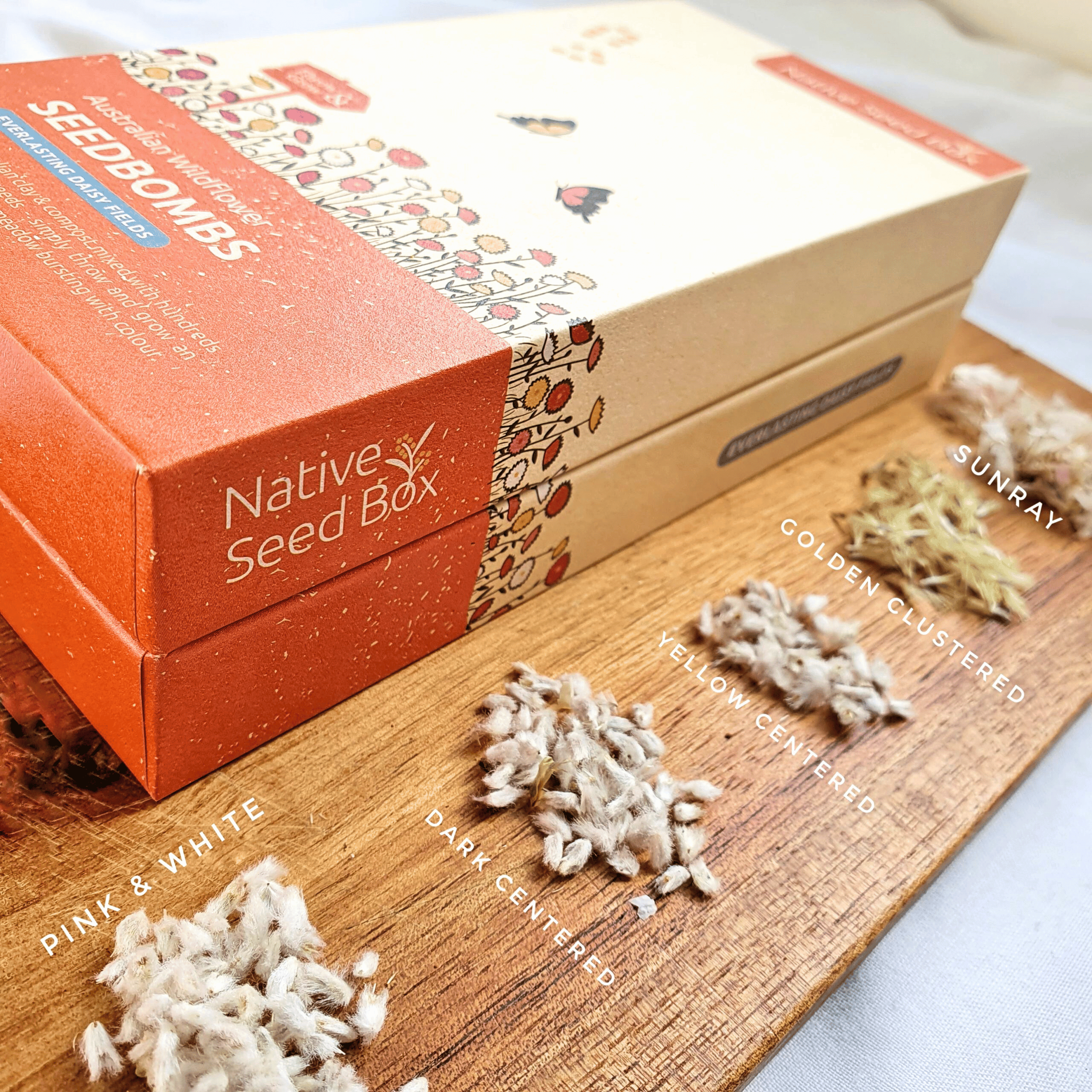 Native Seed Box - Everlasting Daisy Fields ⋆ Spend With Us - Buy From a ...
