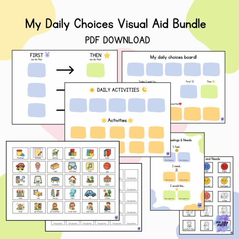 Visual Aid Communication Bundle ⋆ Spend With Us - Buy From a Bush Business