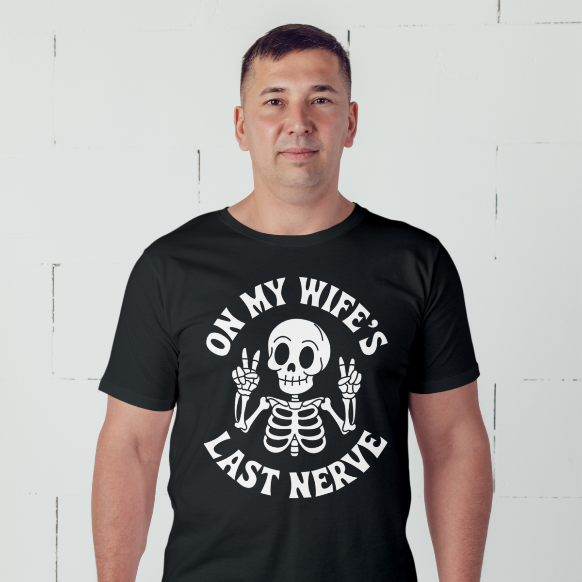 On My Wife's Last Nerve Tee ⋆ Spend With Us - Buy From a Bush Business