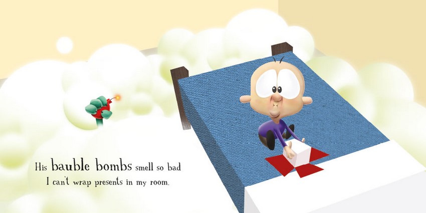 There is a Monster Under My Christmas Tree Who Farts By Tim Miller ⋆ ...