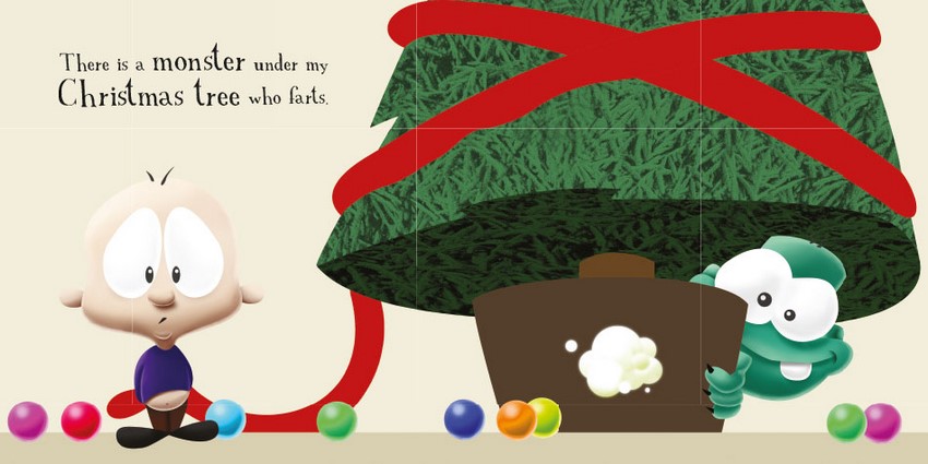 There is a Monster Under My Christmas Tree Who Farts By Tim Miller ⋆ ...