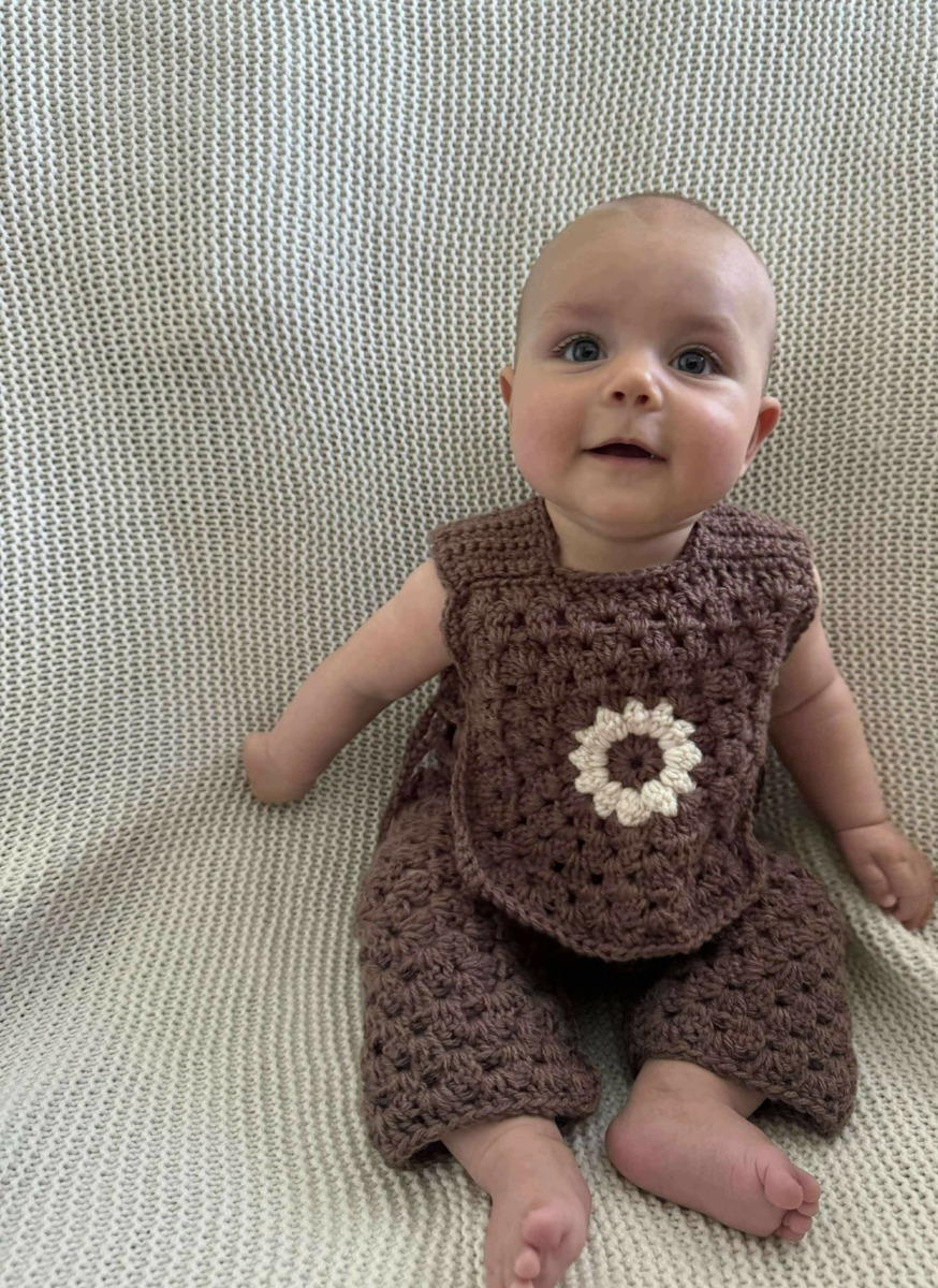 Handmade Baby Crocheted Top 0-3 months ⋆ Spend With Us - Buy From a ...