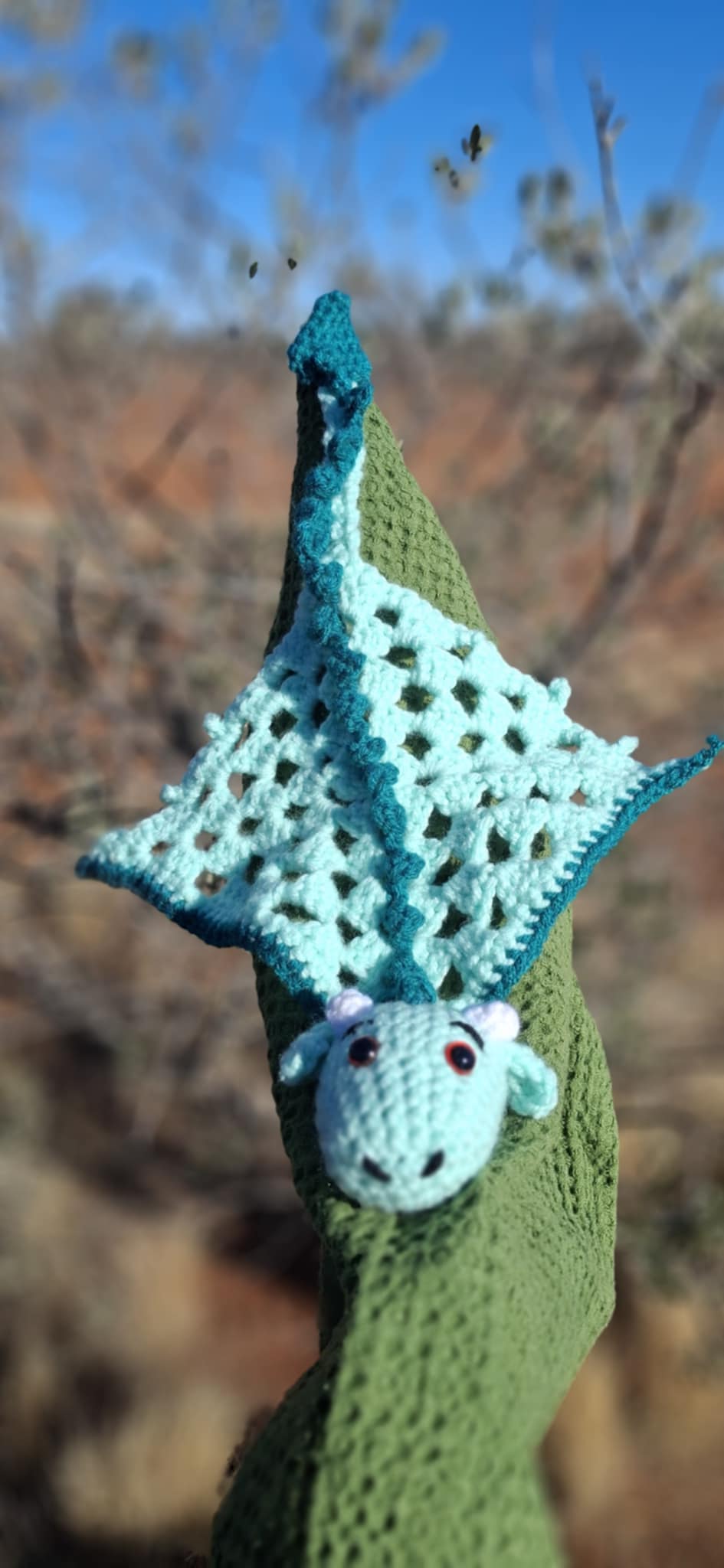 Granny Square Dragon ⋆ Spend With Us - Buy From a Bush Business