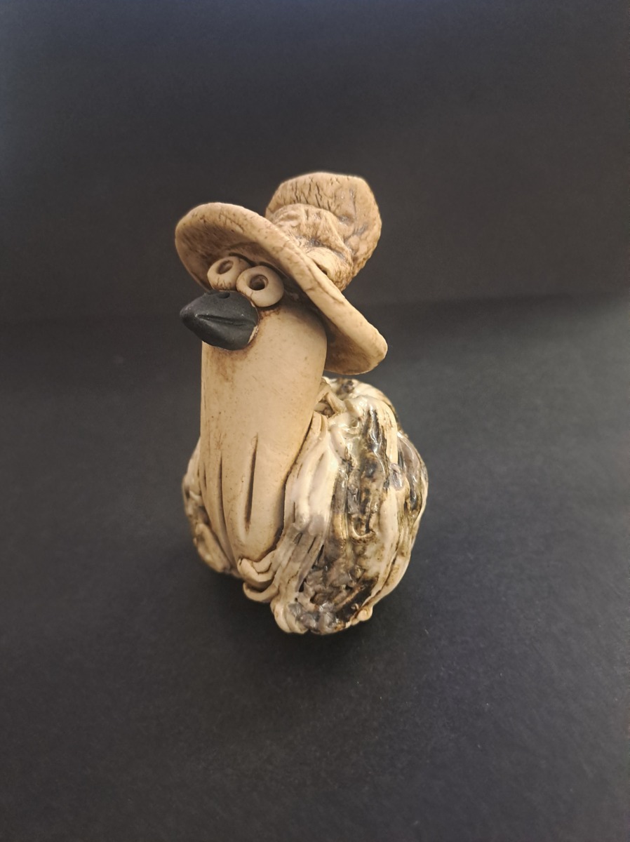"OLD MAN EMU" ~ Hand Made Miniature Pottery Sculpture - #6 ⋆ Spend With ...