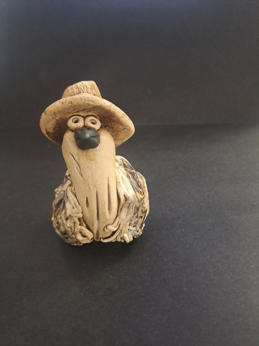 "OLD MAN EMU" ~ Hand Made Miniature Pottery Sculpture - #6 ⋆ Spend With ...